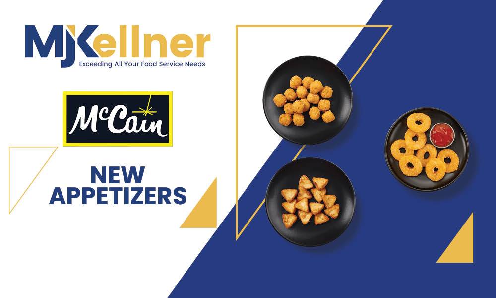 NEW ITEM ALERT - MCCAIN APPETIZERS | MJ Kellner