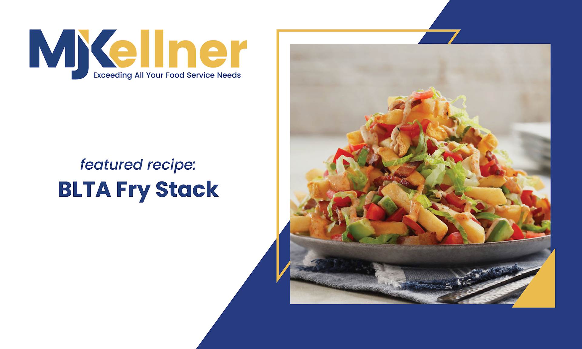 MJK Recipe: BLTA Fry Stack | MJ Kellner