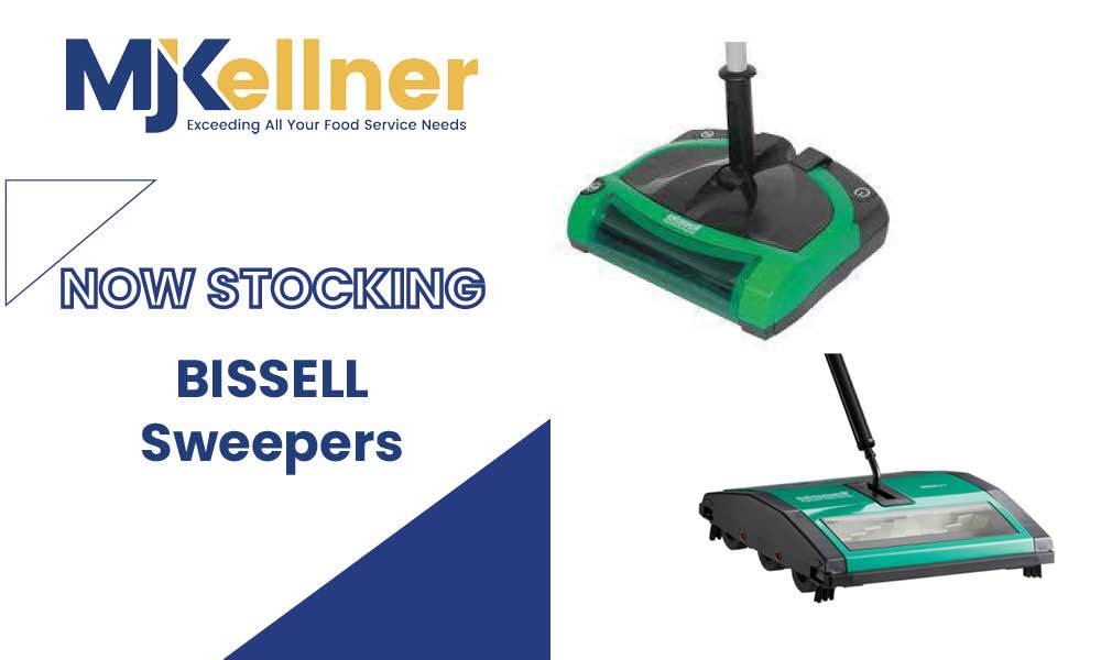 NOW STOCKING - BISSELL SWEEPERS | MJ Kellner