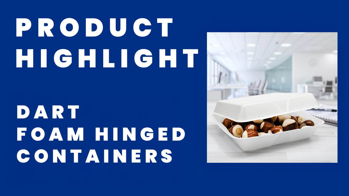 Dart Foam Hinged Containers: Reliable To-Go Solution | MJ Kellner