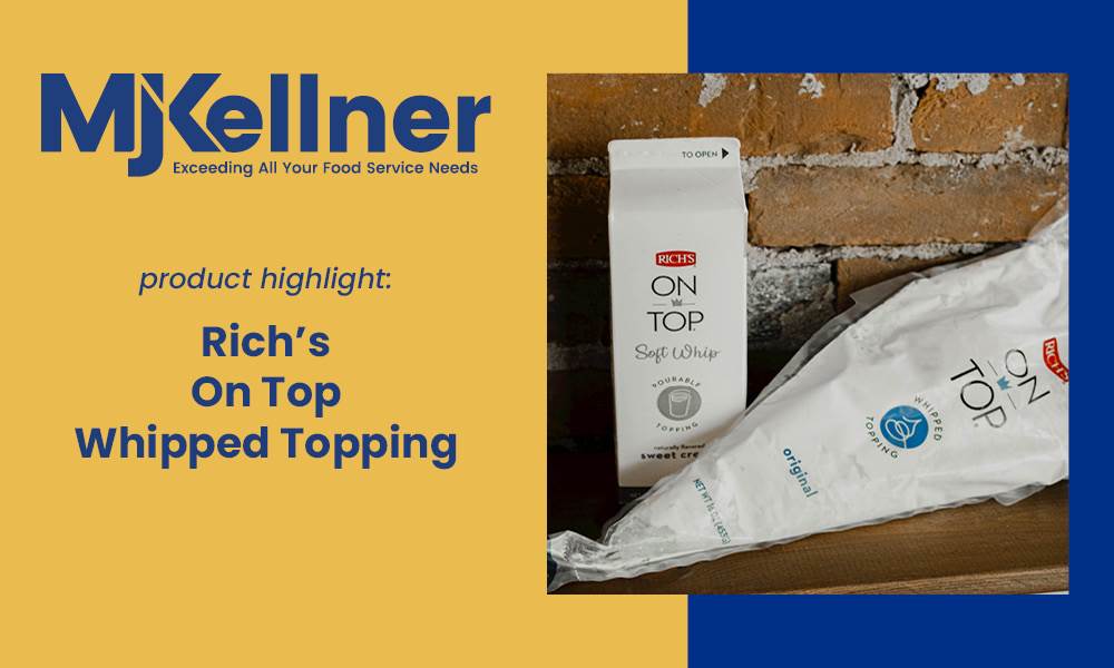 Product Highlight: Rich's On Top Whipped Topping | MJ Kellner